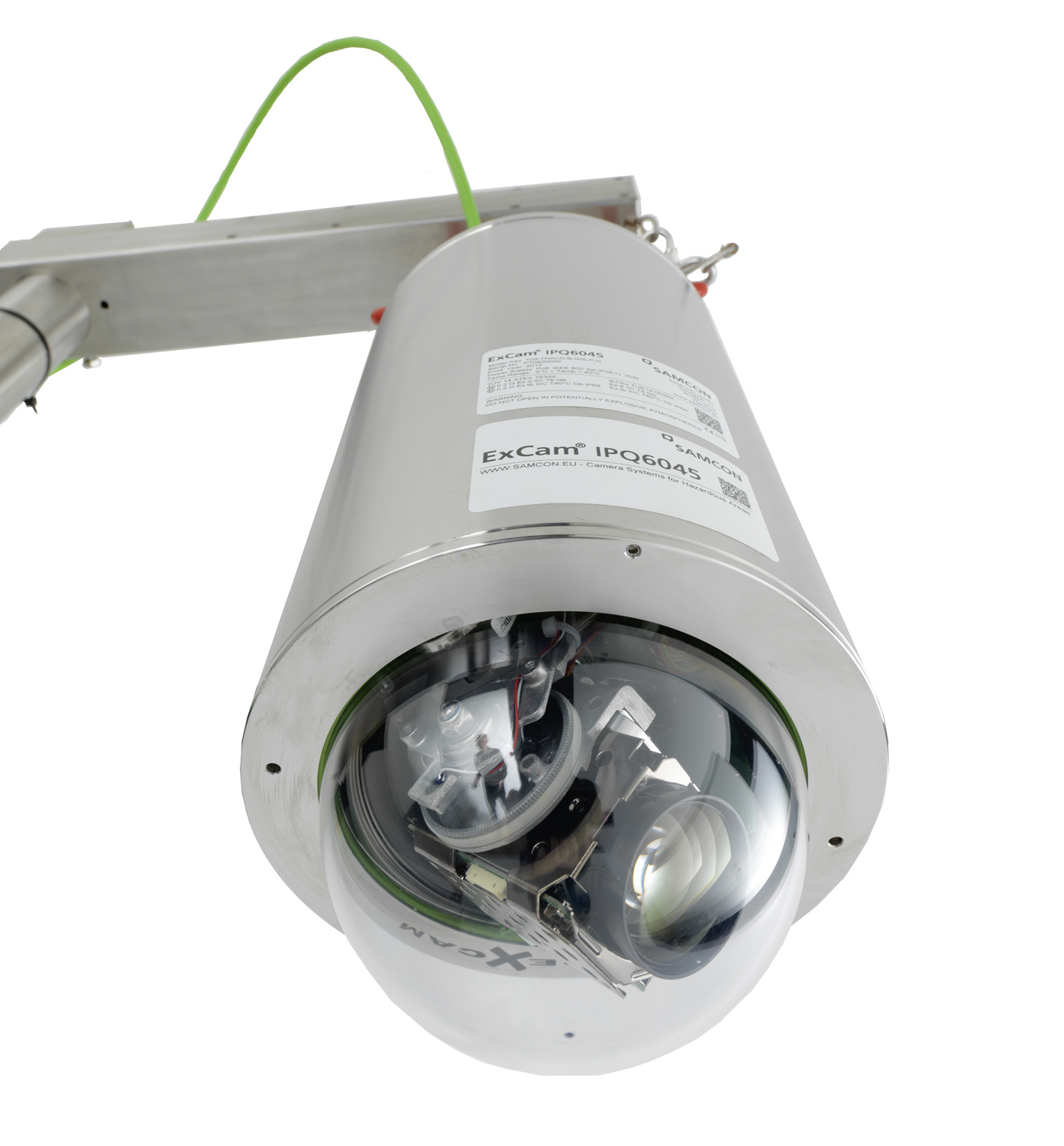 ExCam IPQ6055 - Ex-proof Dome Camera - IECEx + EAC-Ex blast proof